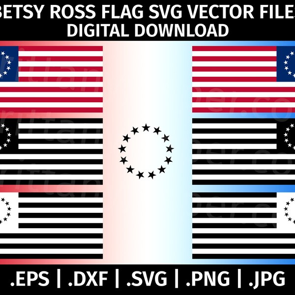 Betsy Ross Flag - Etsy