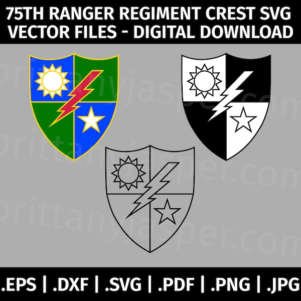 75th Ranger Regiment - Etsy