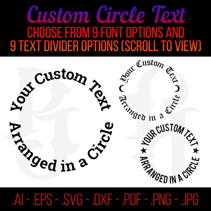 Circle Svg - Etsy