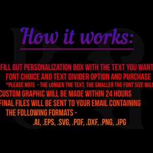 Custom Circle Text - Your Personalized Text Arranged in Circular Format ...