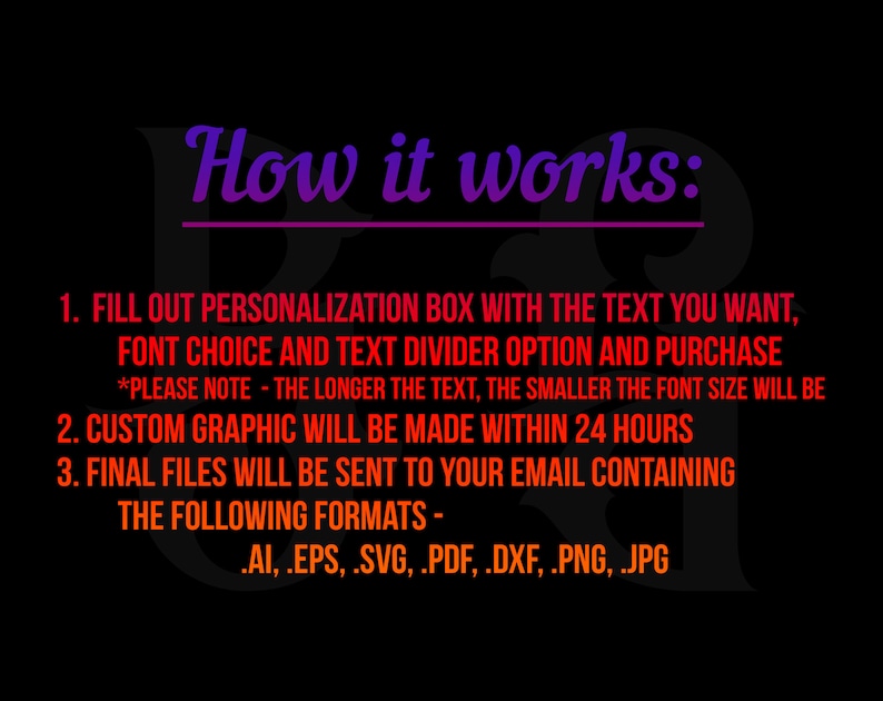 Custom Circle Text - Your Personalized Text Arranged in Circular Format ...