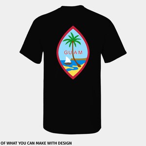 Guam Flag Seal SVG Vector Clip Art - Cut Files for Cricut, Silhouette ...