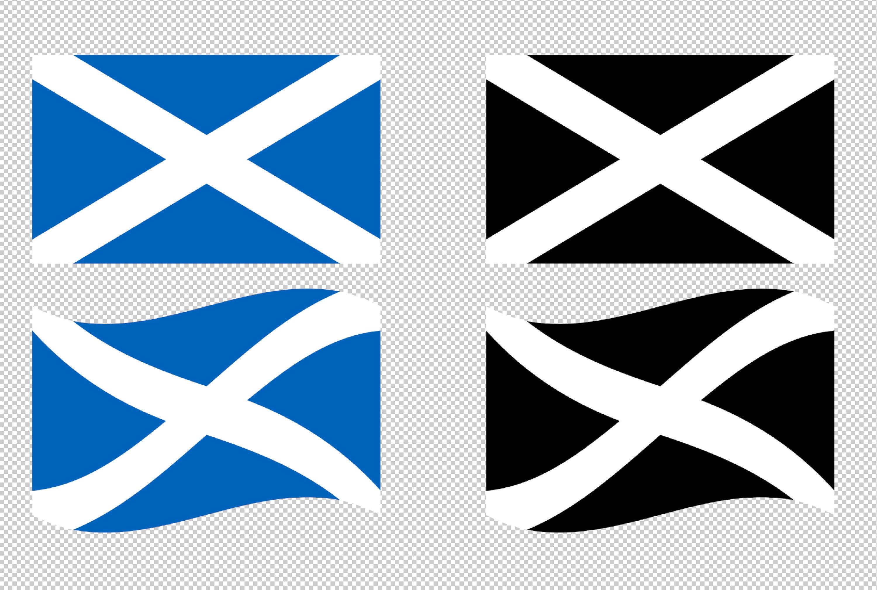 Scotland Flag SVG Vector Clip Art Cut Files for Cricut - Etsy Australia