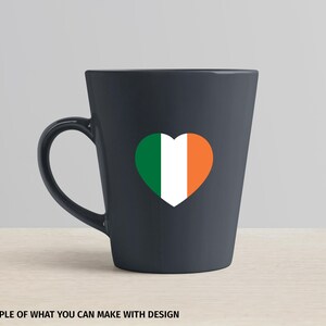 Ireland / Irish Flag SVG Vector Clip Art - Cut Files for Cricut ...