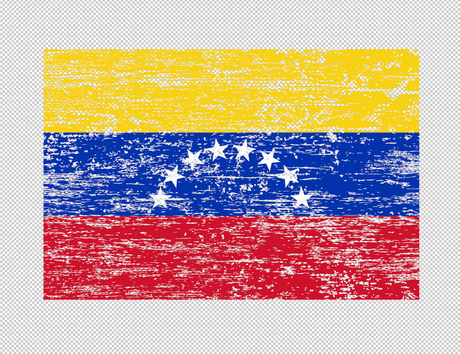 Distressed Venezuela Flag SVG Design Clip Art Vector Graphic - Etsy