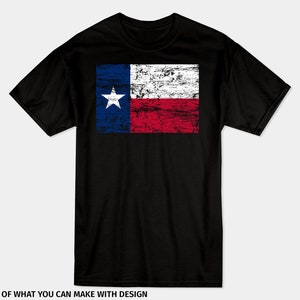 Distressed Texas Flag SVG Design - Vector Clip Art Graphic - Eps Dxf ...