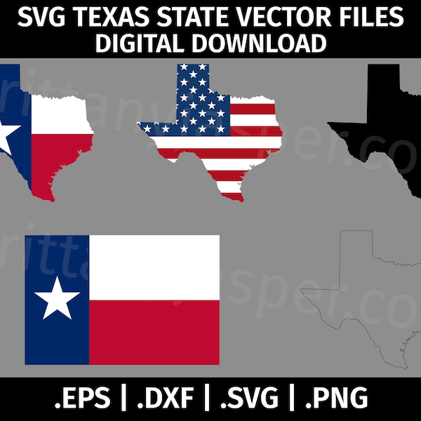 Texas State Flag - Etsy