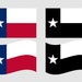 Texas Flag SVG Vector Clip Art - Cutting Files for Cricut, Silhouette ...