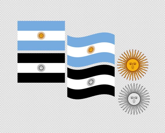 Bandera Ondeante Vectorial En Blanco Y Negro Vectores De Stock Sin