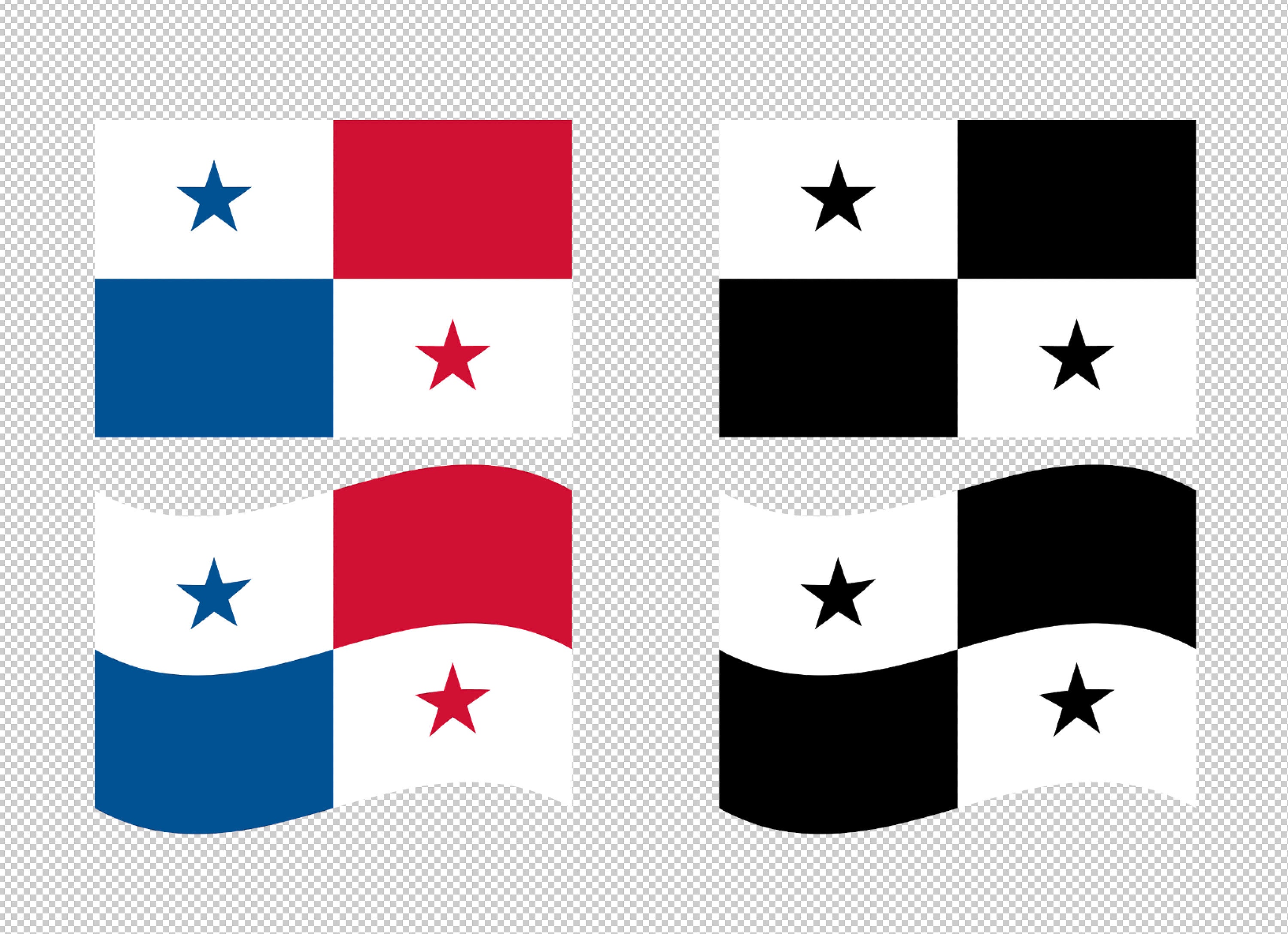Panama Flag SVG Vector Clip Art Cut Files for Cricut - Etsy UK