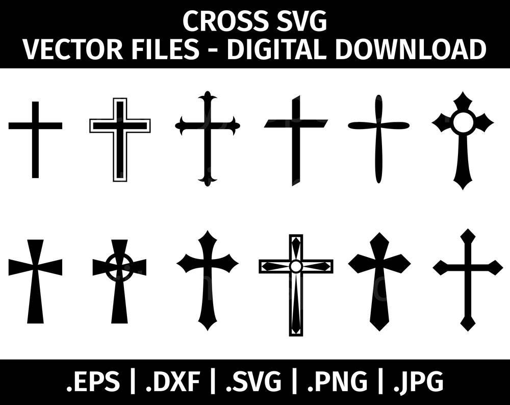Cross Silhouette Png