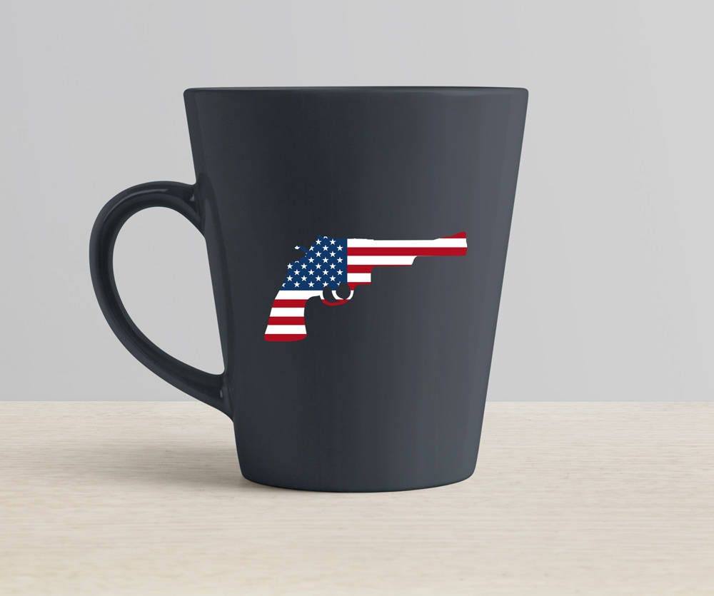 Patriotic Gun Design SVG Vector Clip Art Cut Files for | Etsy