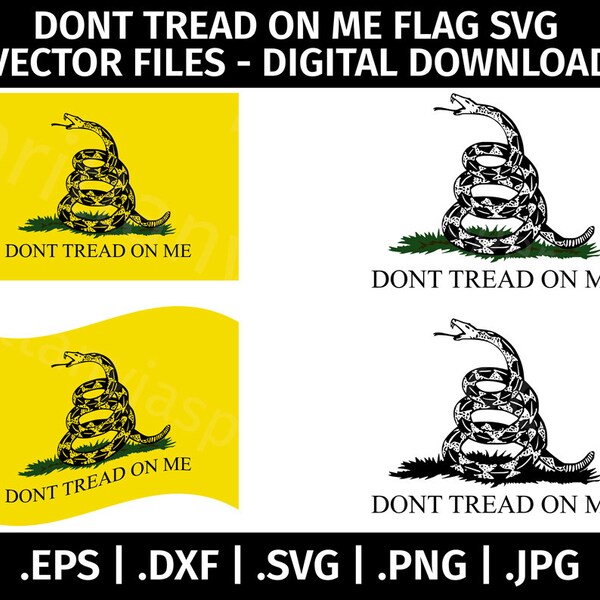 The Gadsden Flag - Etsy