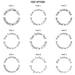 Custom Circle Text - Your Personalized Text Arranged in Circular Format ...