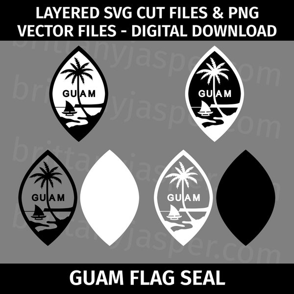 Guam Seal Svg - Etsy