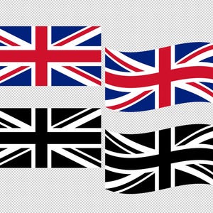 United Kingdom Flag SVG Vector Clip Art - Cut Files for Cricut ...