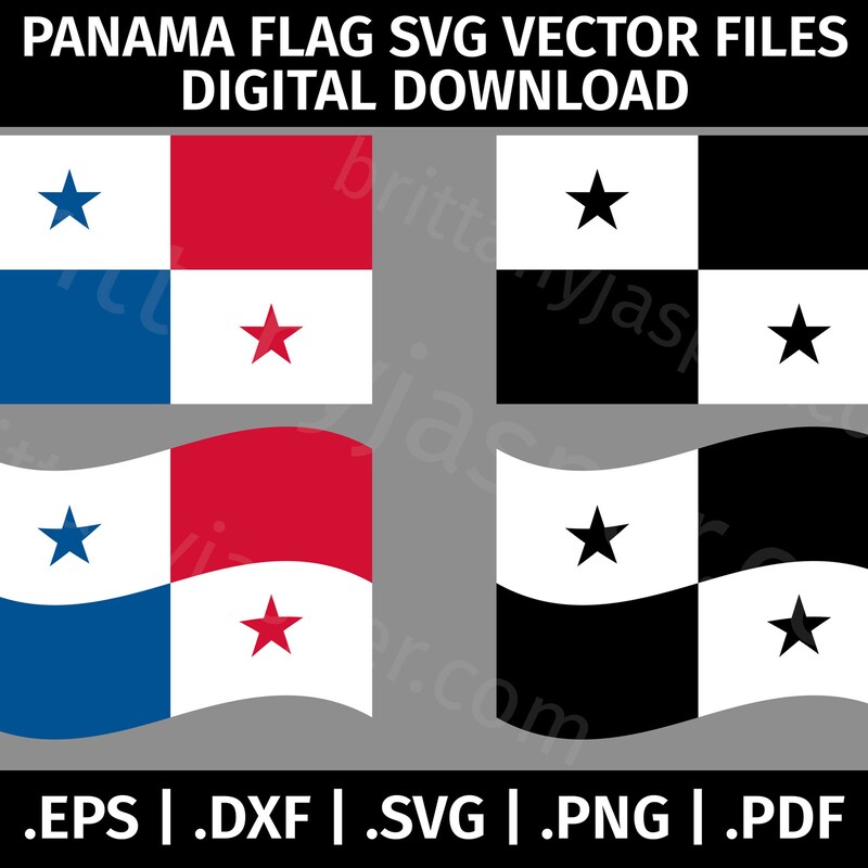 Panama Flag - Etsy