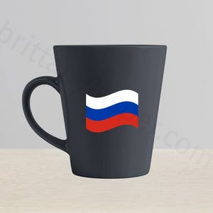 Bandera de Rusia SVG Vector Clip Art Archivos de corte para Cricut ...