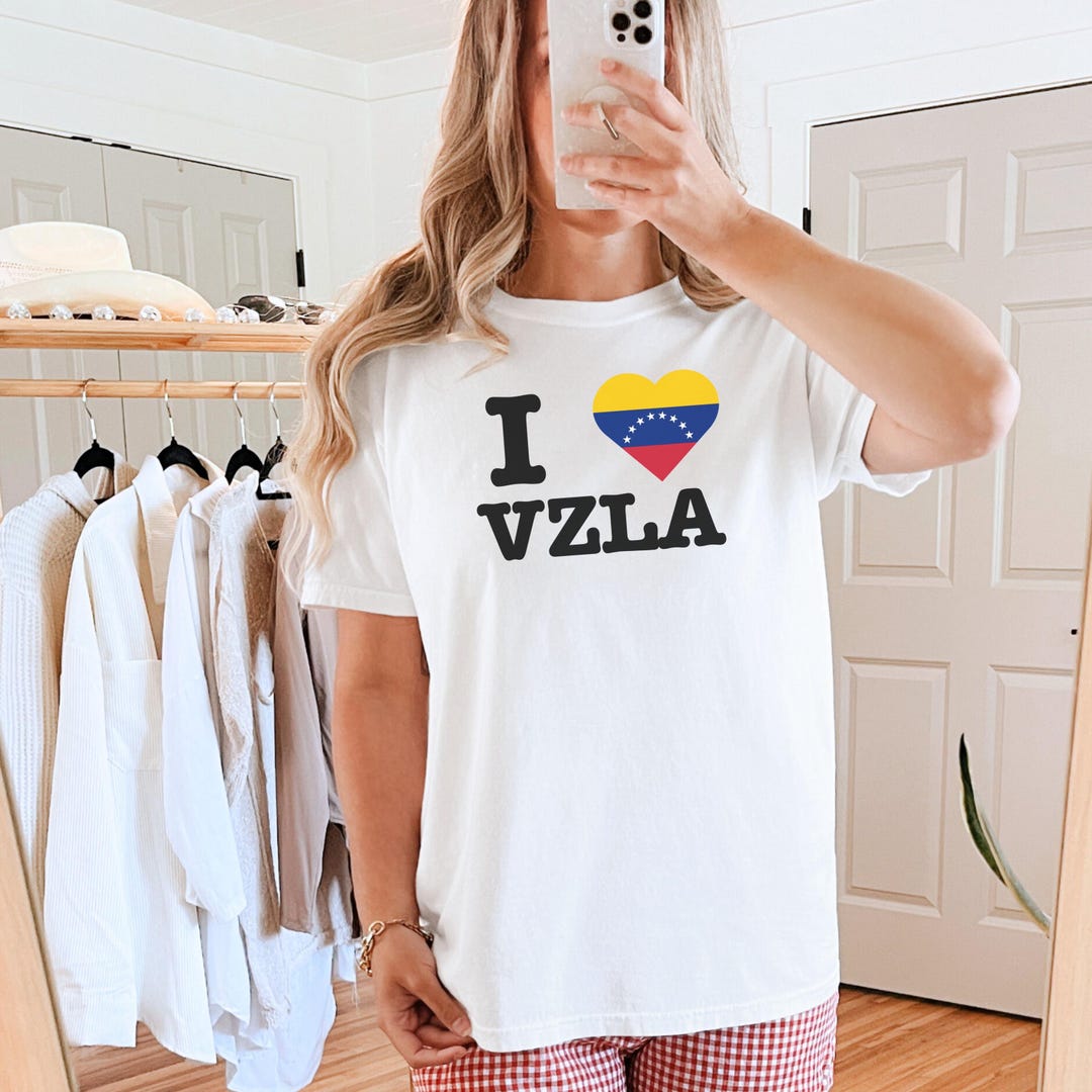 Venezuelan Shirt Venezuela Flag Vintage Comfy Shirt Bandera Venezuela ...