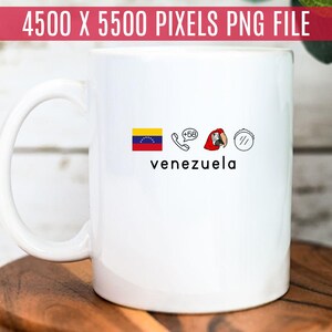 Venezuela PNG Map Digital Download Clipart Instant Art Caracas ...