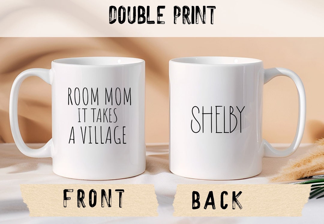 Custom Name Classroom Best Room Mom Gift End Year Elementary School ...