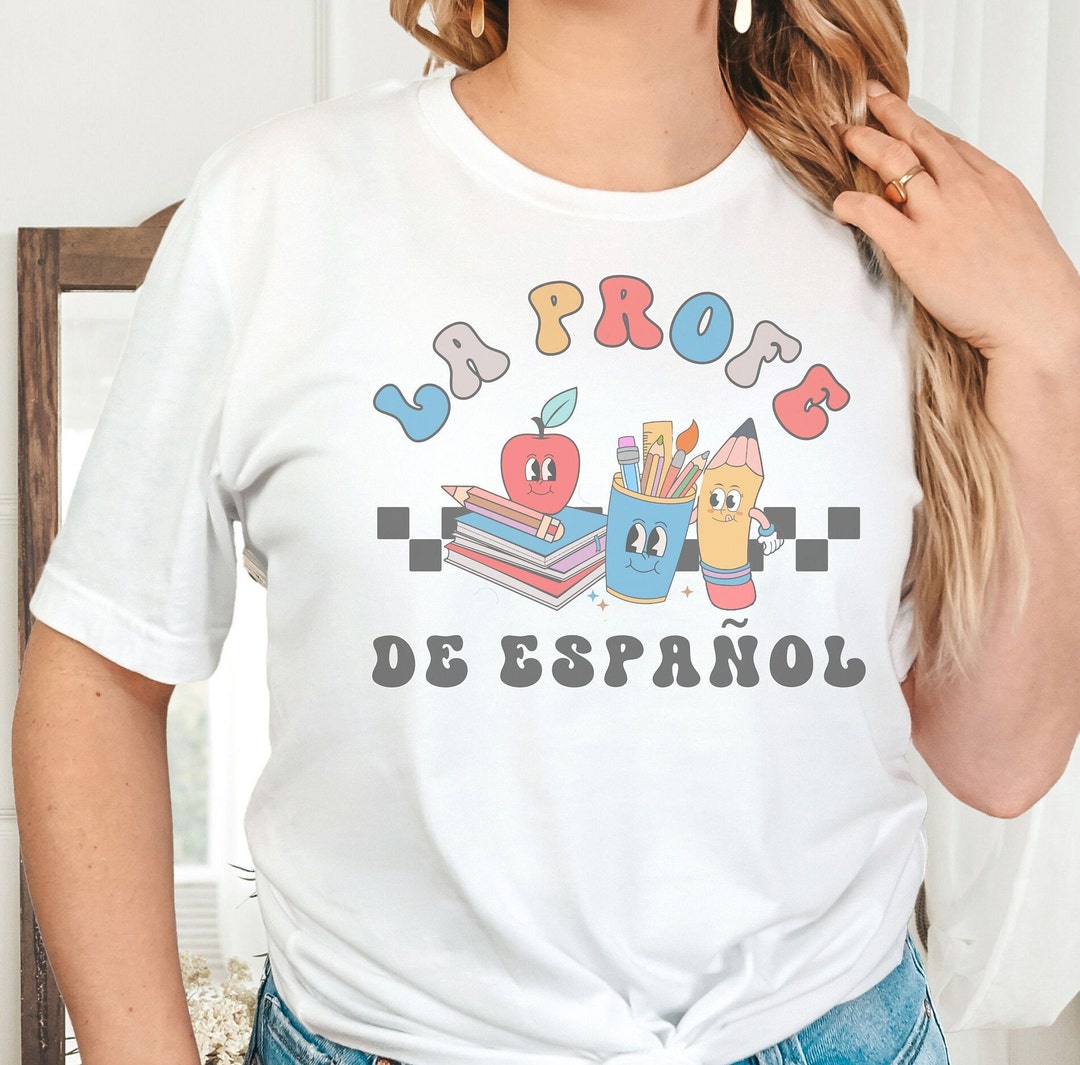 Spanish Teacher Shirt, Bilingual Teacher T-shirt, Teacher Team Shirt ...