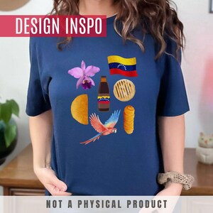 INSTANT DOWNLOAD, Venezuela Flag, Made in VZLA Art, Venezuela Png, Wall ...