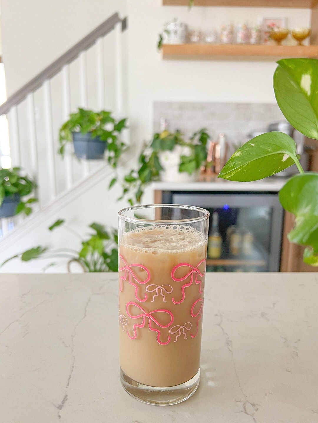 Pink Bows Highball Glass - Etsy