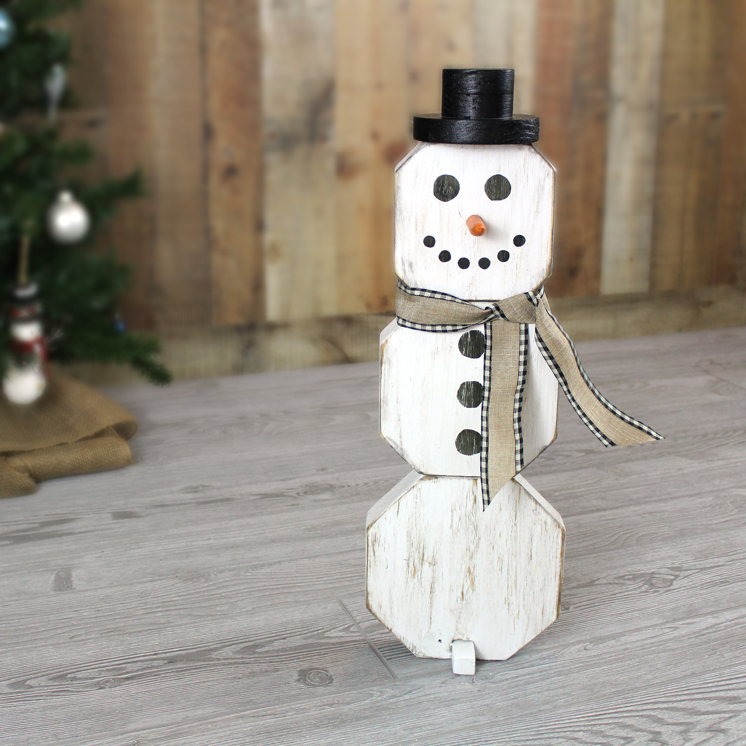 Rustic Snowman Christmas Decor Outdoor/indoor Snowman - Etsy