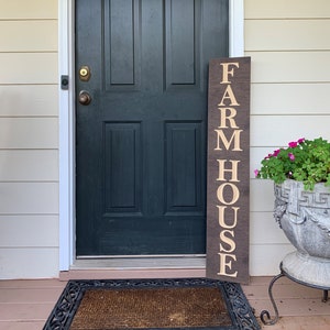 Wooden Welcome Sign Farm House - Etsy