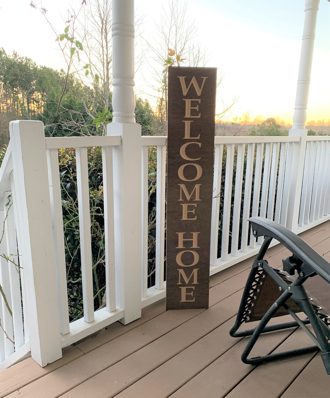 Wooden Welcome Sign Welcome Home - Etsy