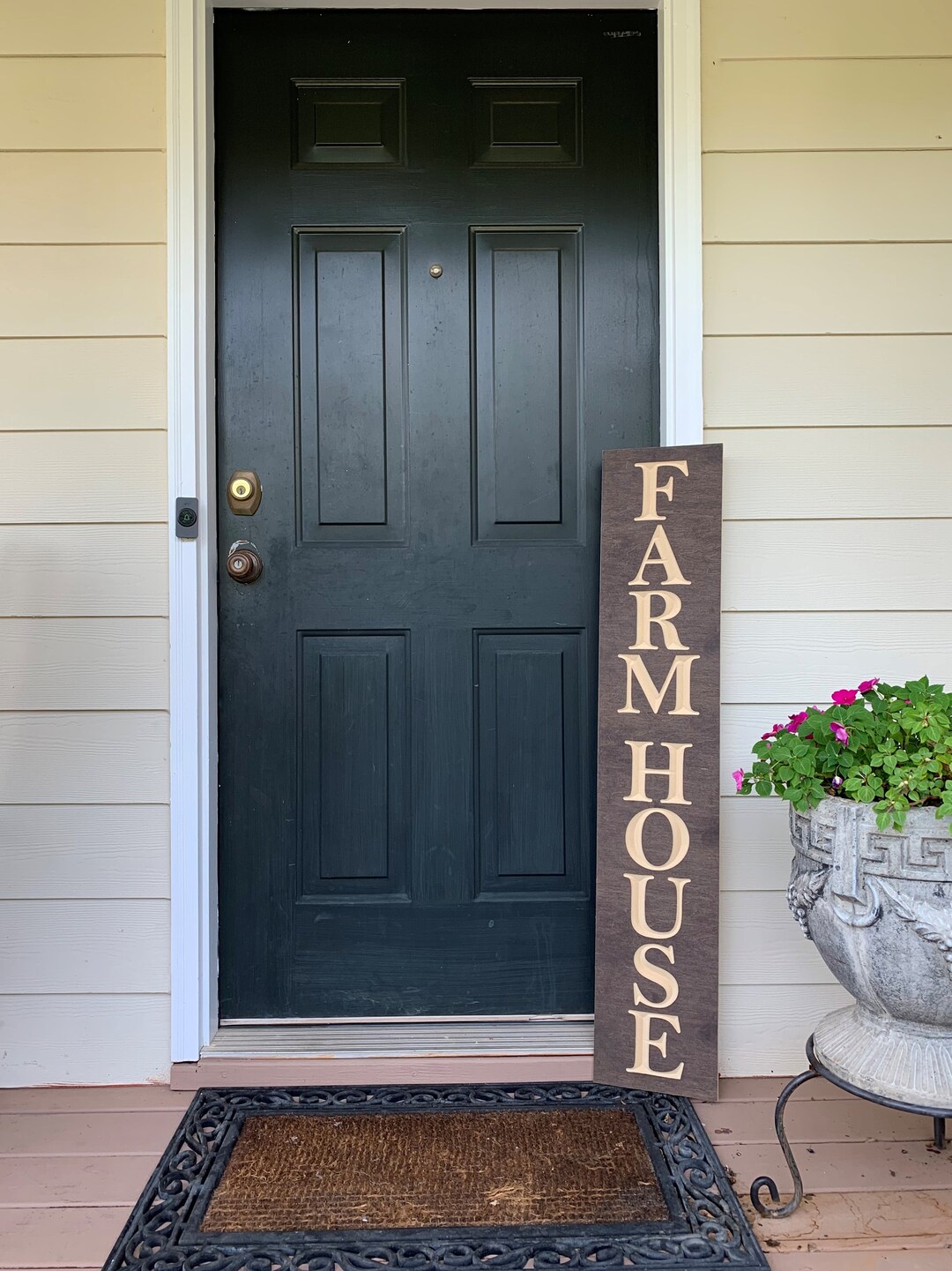 Wooden Welcome Sign Farm House - Etsy