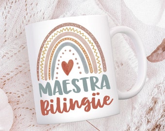 Spanish Teacher Mug | Etsy