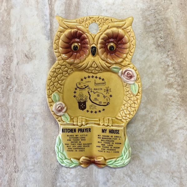 Kitchen Prayer Plate - Etsy