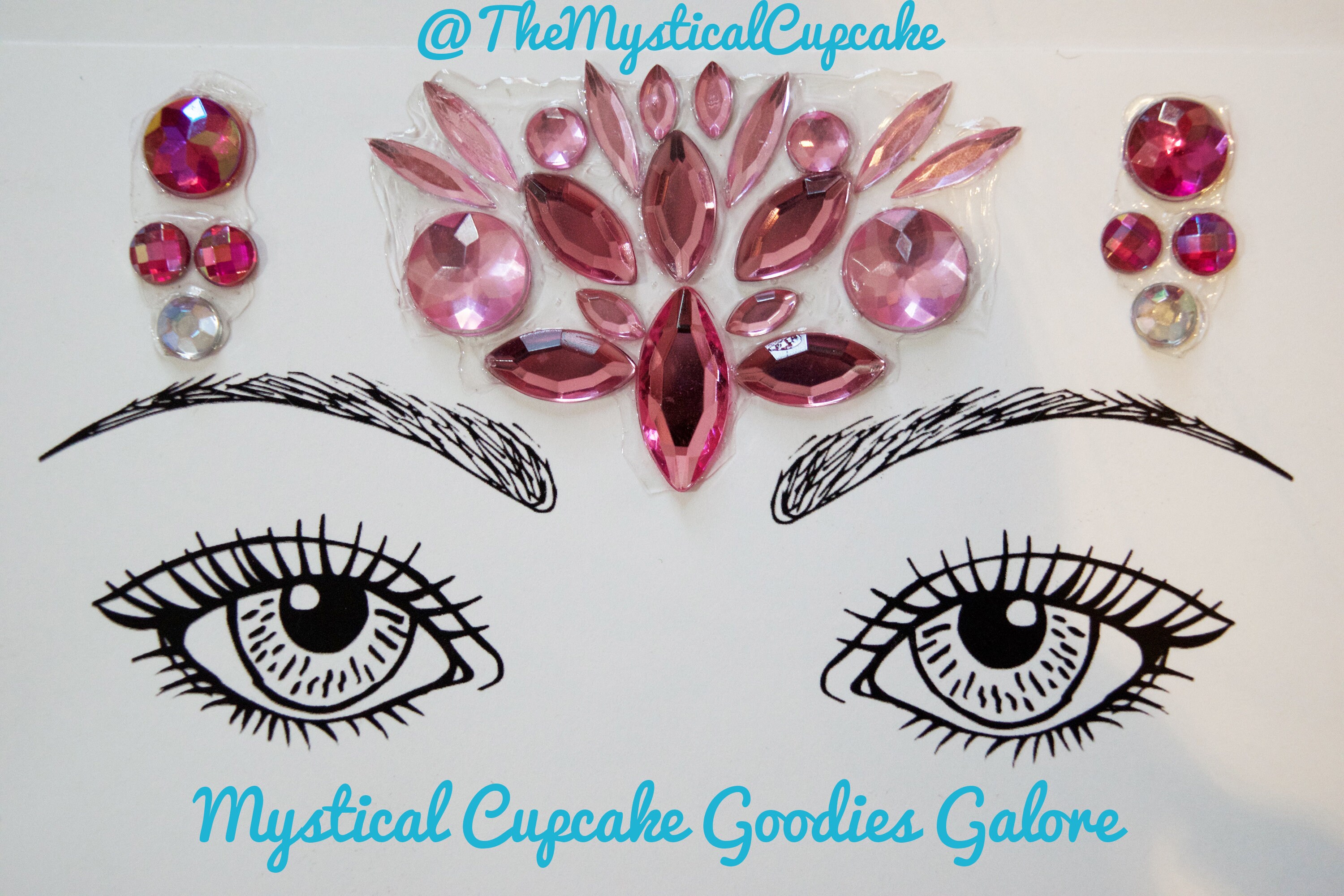 Princess Tiara Face Gem - Acrylic Face Jewels for Raves and Festivals ...