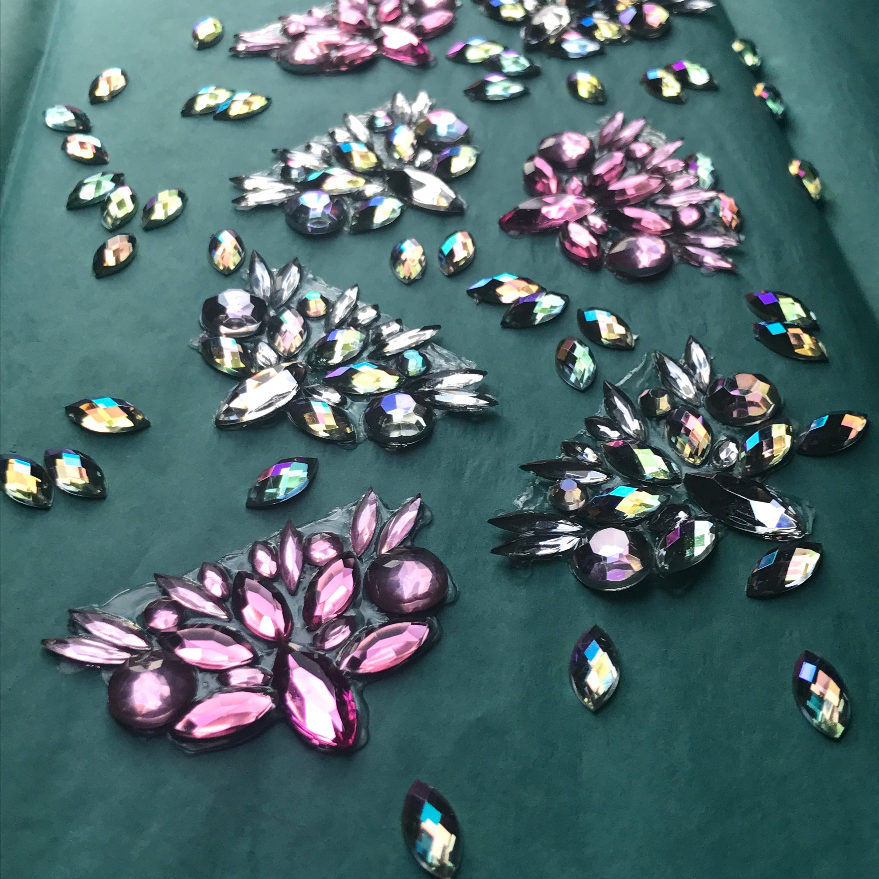 Princess Tiara Face Gem - Acrylic Face Jewels for Raves and Festivals ...