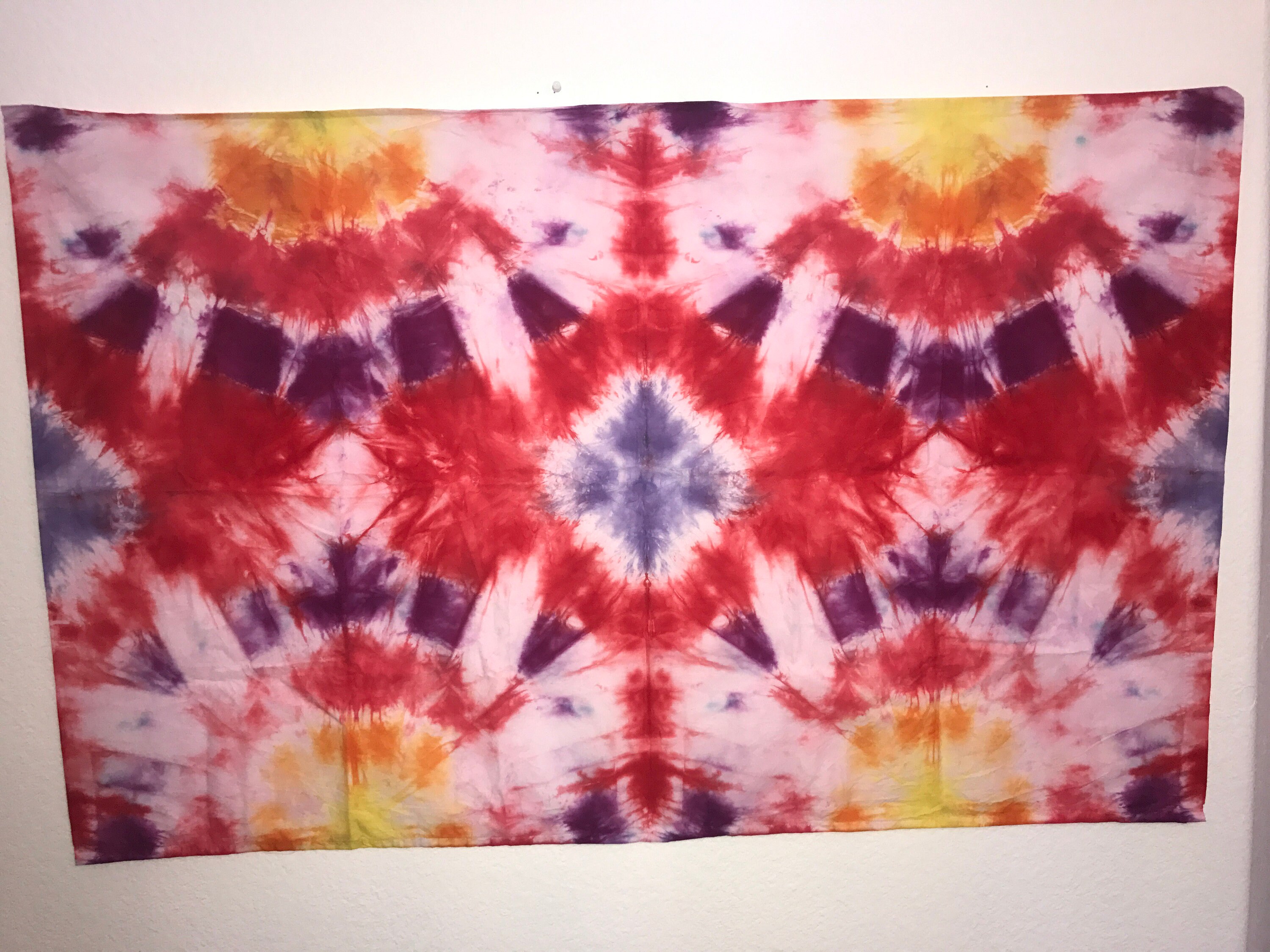 Tie Dye Flag 47x29" - Etsy