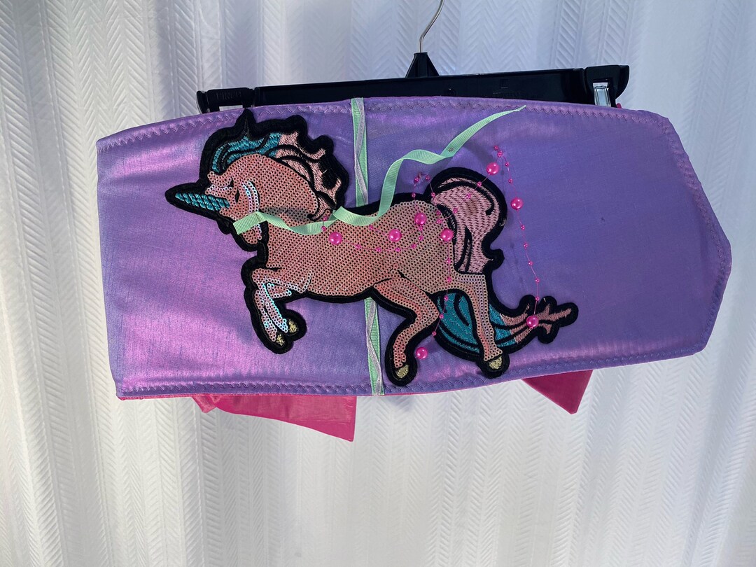 Obi Style Anime Cosplay Unicorn Belt With Velcro Closure and Velcro ...
