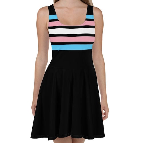 Mtf Transgender and Ftm Trans Skater Dress for Transgender - Etsy