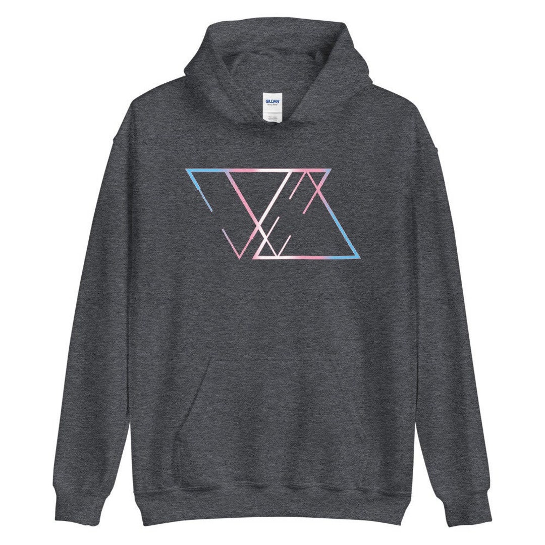 Trans Pride Unisex Hoodie for Pride Month,transgender Pride Shirt,mtf ...