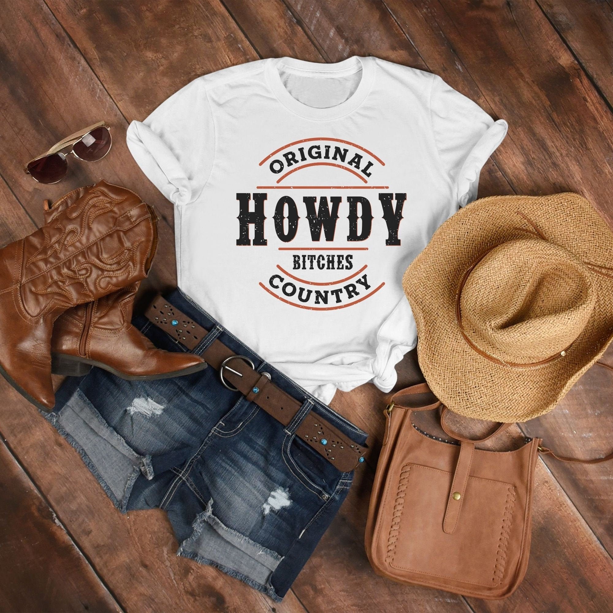 Funny Howdy Shirt for Cowgirls and Cowboys T-Shirt Western | Etsy