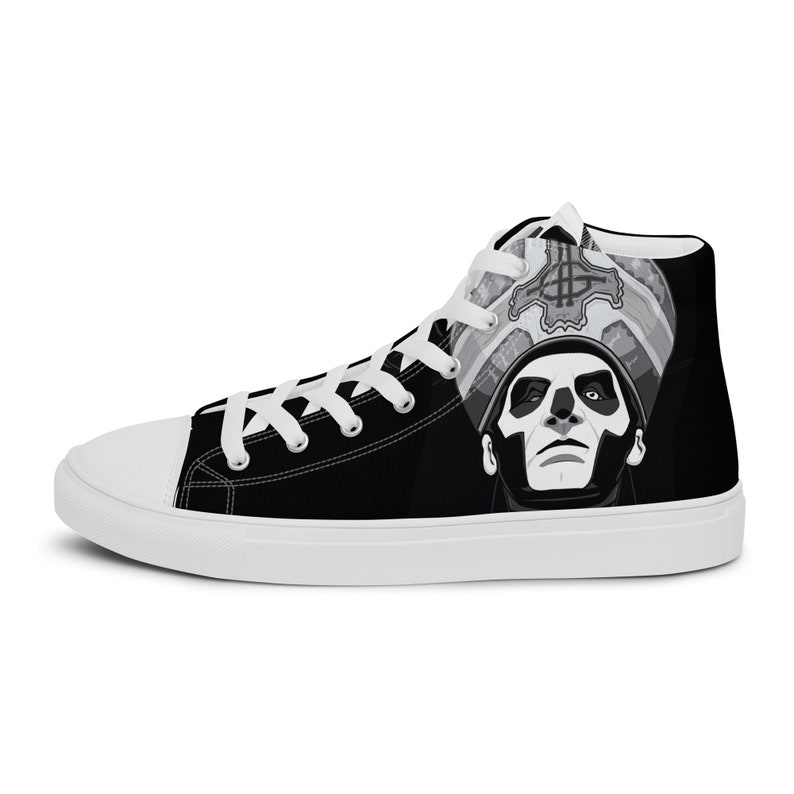 Ghostly Men's Hi-top Sneakers - Etsy