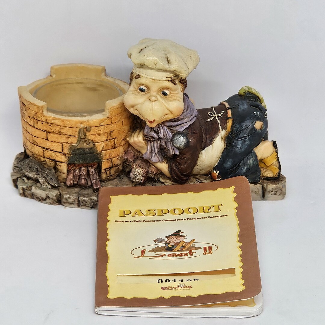 Laaf Cook Tea Light Holder Efteling Figurine Holland 2001 the Laaf ...