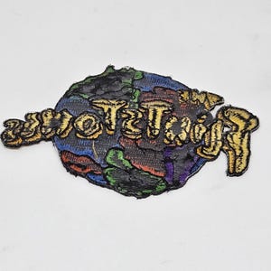 The Flintstones Cutout Embroidered Vintage Patch 1990's Cartoon Fred ...