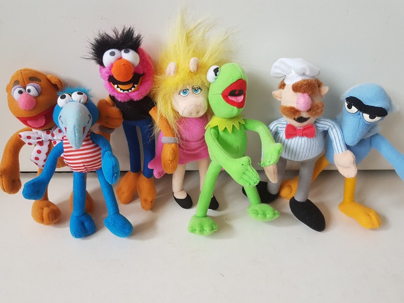 Vintage Muppets Mcdonalds Happy Meal Plush Toys 2002 7 Pieces - Etsy