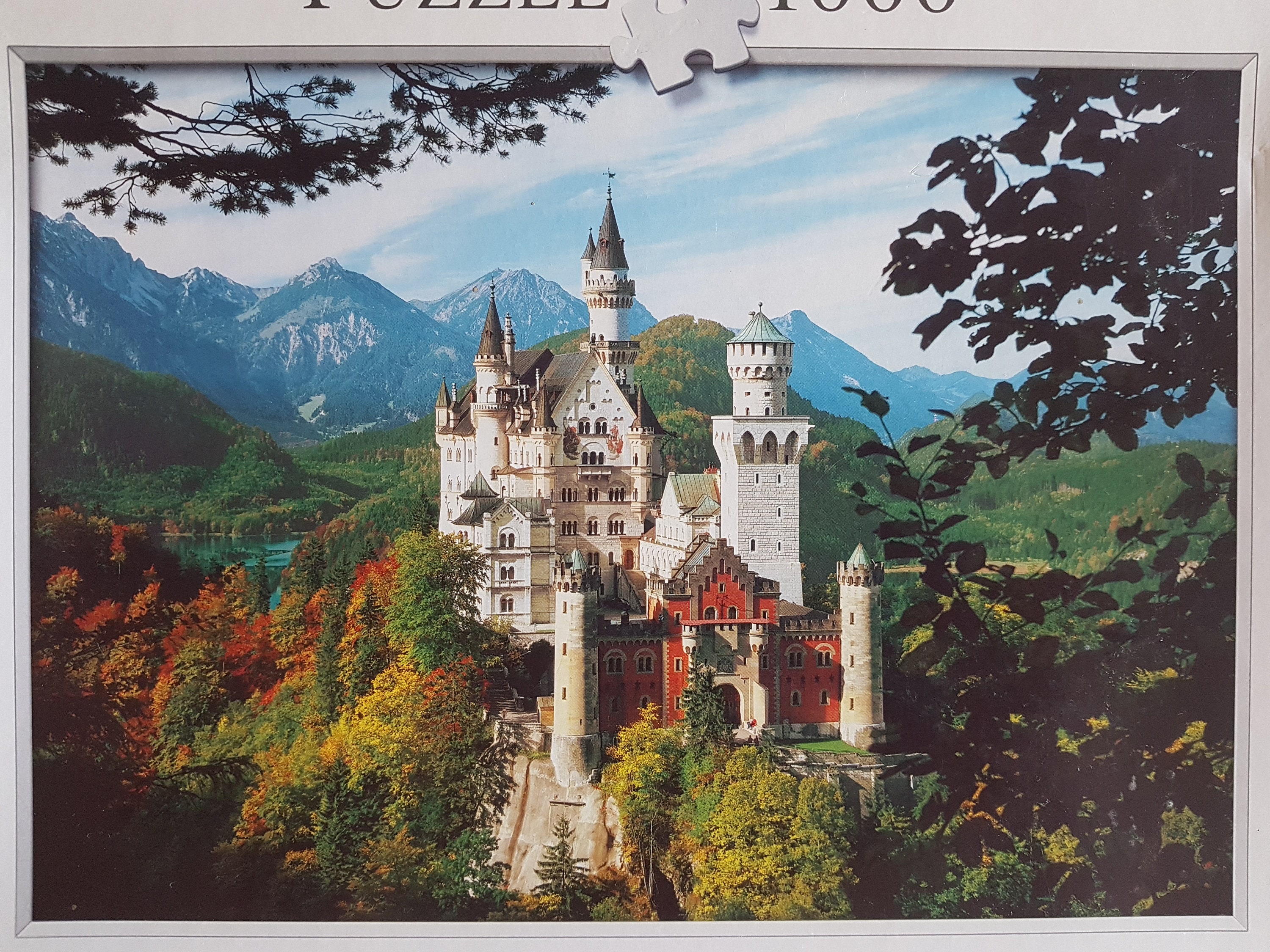 Winter At Neuschwanstein Castle Puzzle