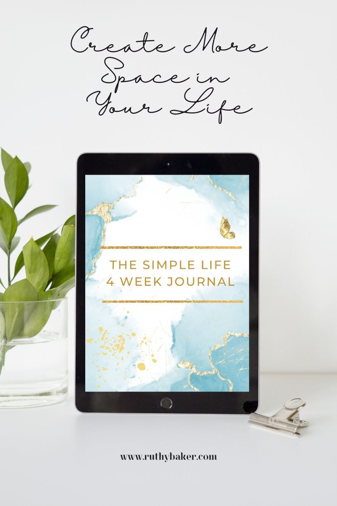 The Simple Life - 4 Week Journal - Digital Journal, Goodnotes ...