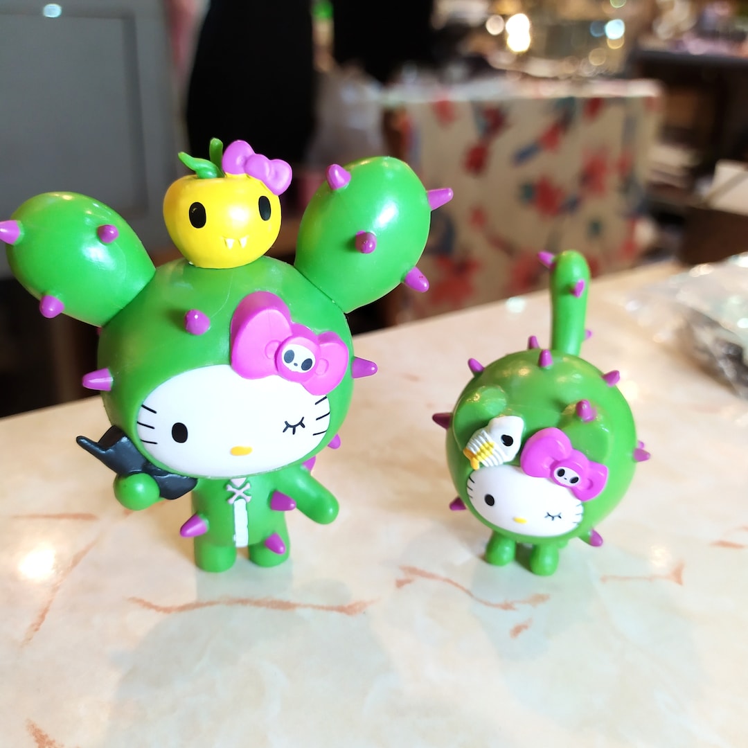 Genuine Rare 2011 Super Cute SANRIO Tokidoki Hello Kitty Cactus Kitty ...
