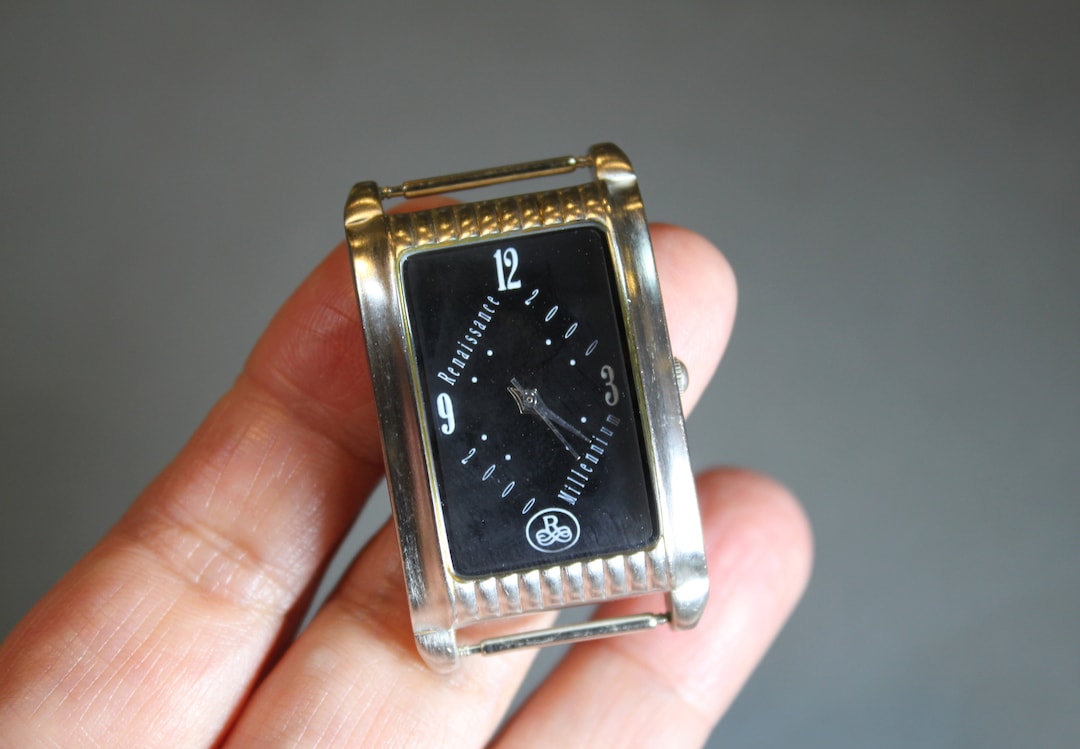 Year 2000 Millennium Renaissance Watch, Vintage and Upcycled DIY Design ...