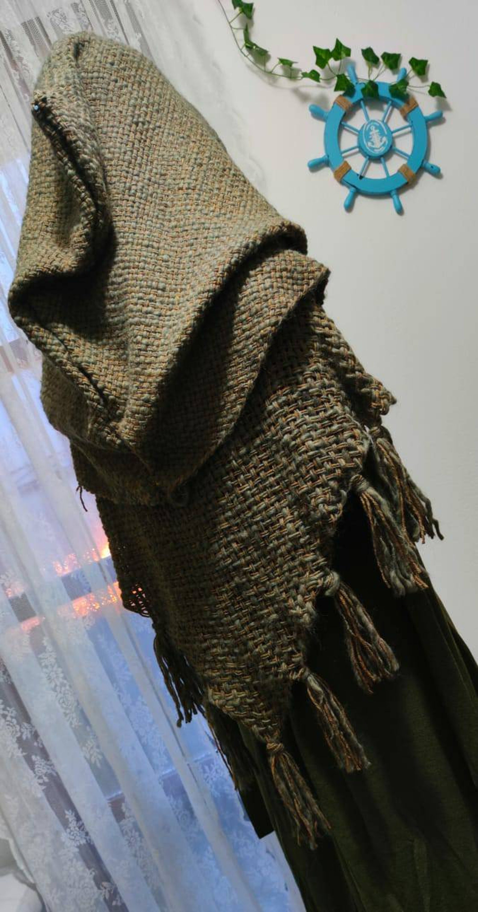 Pagan Wedding Shawl Medieval Wedding Shawl Forest Witch - Etsy